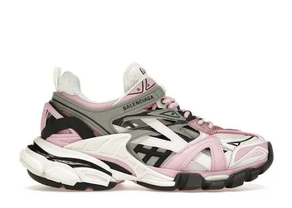 Balenciaga Track.2 Sneakers - Pink/black/white