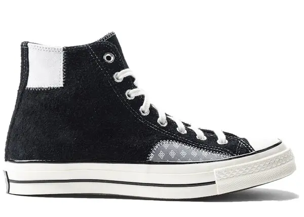 CONVERSE Chuck Taylor All Star 70 Hi Twisted Prep - Black/mouse/egret