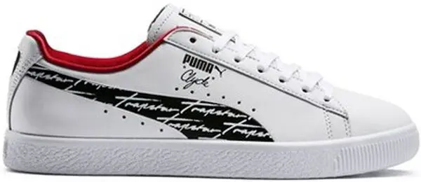 PUMA Clyde Trapstar Sneakers - Puma White/puma Black