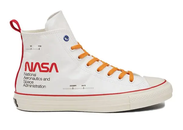 CONVERSE Chuck Taylor All Star 100 Hi Spacesuit Nasa - White/orange/red