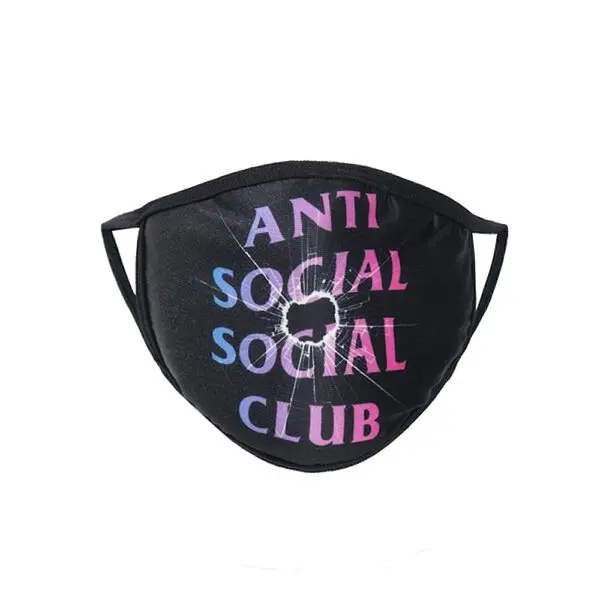 ANTI SOCIAL SOCIAL CLUB Tongue Tied Mask - Black