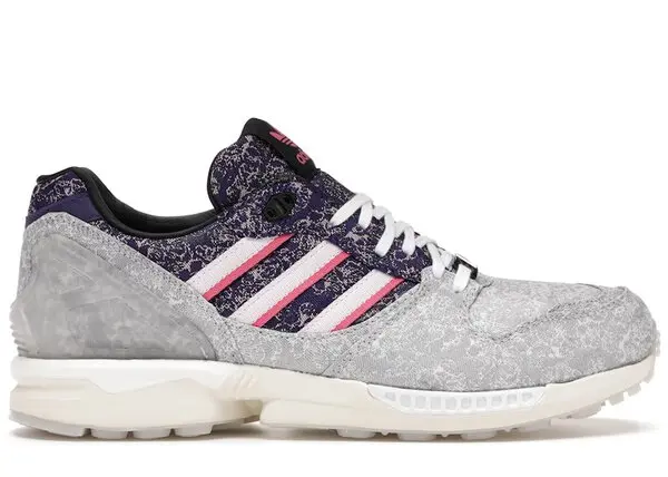 Adidas Zx 5000 Vieux Lyon Sneakers - Silver Metallic/semi Solar Pink/off White