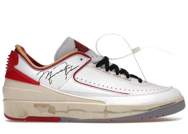 JORDAN 2 Retro Low Sp Sneakers - White/sail/red