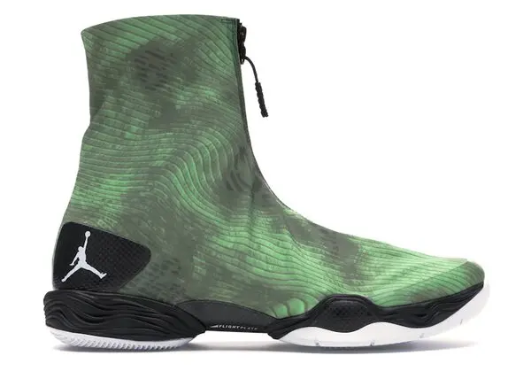JORDAN Xx8 High-top Sneakers - Electric Green/white