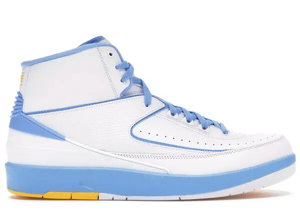 JORDAN 2 Retro Melo - White/university Blue/varsity Maize