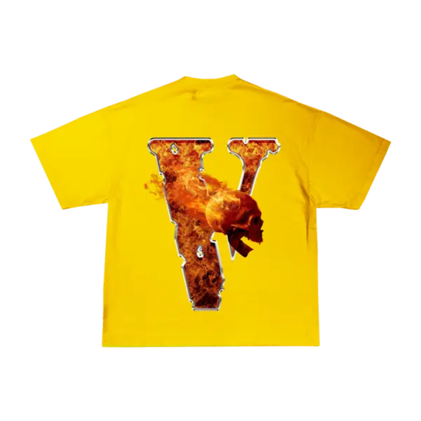 JUICE WRLD X Vlone Inferno Tee Shirt