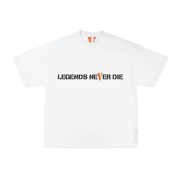 JUICE WRLD X Vlone Lnd 999 Tee Shirt - White