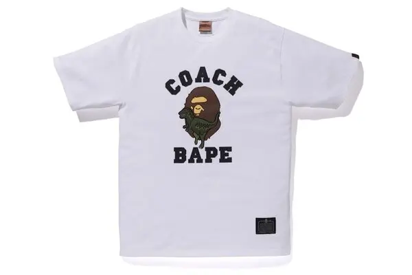 A BATHING APE X Coach Rexy Tee Shirt - White