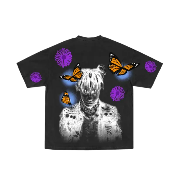 JUICE WRLD Butterfly Tee Shirt