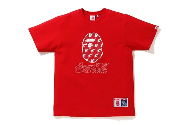 A BATHING APE X Coca Cola Tee Shirt - Red