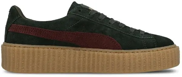 PUMA X Rihanna Fenty Creepers - Green/bordeaux/gum