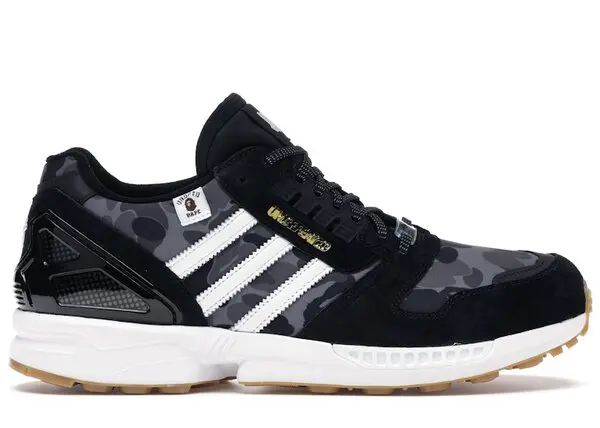 Adidas Zx 8000 Bape Undefeated Sneakers