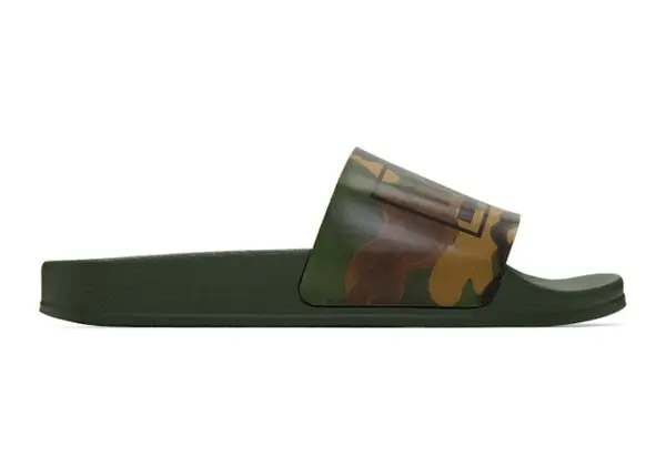 Off-White Double Arrow Sliders - Camo