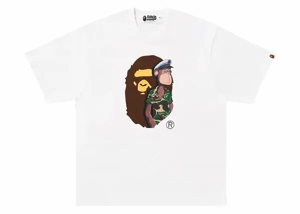 A BATHING APE X Bayc Ii Tee Shirt - White