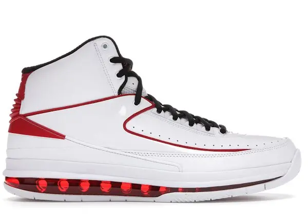 JORDAN 2.0 Chicago High-top Sneakers - White/blackone-colorvarsity Red