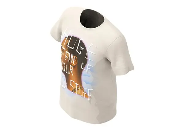 DRAKE Nwts Huge Fan T-shirt - White