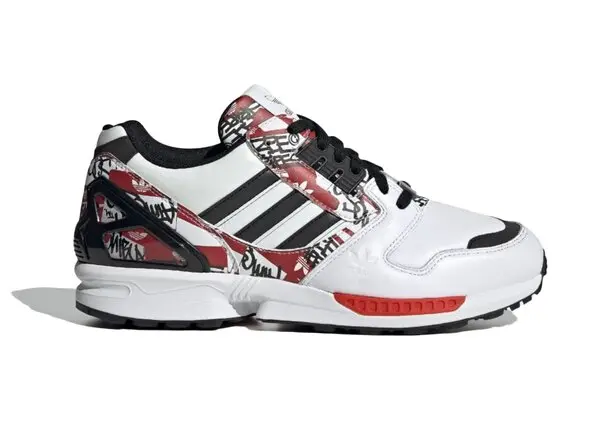 Adidas Zx 8000 Atmos Graffiti Sneakers