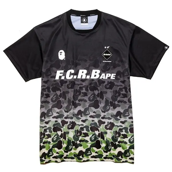 BAPE X F.c.r.b. Game Shirt - Black