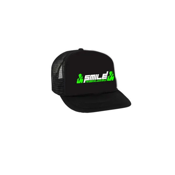JUICE WRLD X Xo X Vlone Double Agent Trucker Hat - Black
