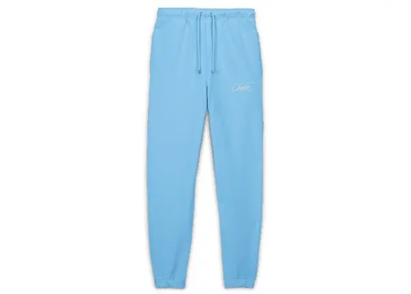 JORDAN X Union Mj Fleece Pants - Cobalt Blue Pulse/coconut Milk
