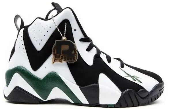 REEBOK Kamikaze Ii Og Sneakers - Black/white/racing Green