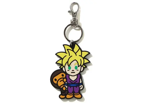 A BATHING APE X Dragon Ball Z Baby Milo Son Gohan Keychain - Multicolor