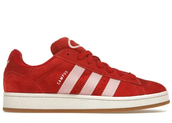 Adidas Campus 00s Sneakers - Better Scarelet Red/clear Pink/cloud White