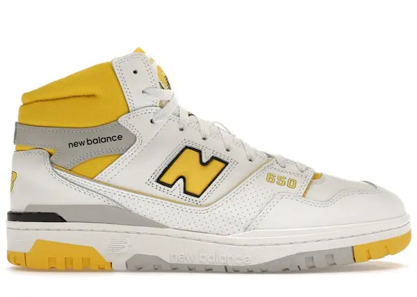 NEW BALANCE 650r Sneakers - White/honeycomb/raincloud