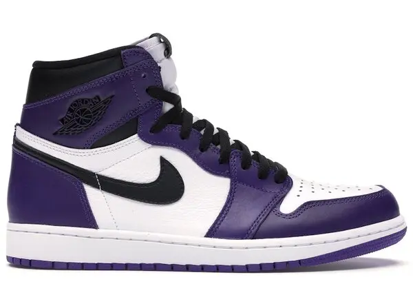 JORDAN 1 Retro High - Court Purple/white/black