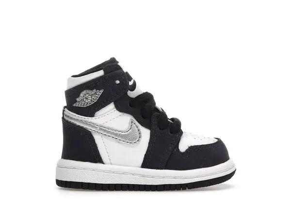 JORDAN 1 Retro High Cojp Midnight Navy - White/metallic Silver/midnight Navy Blue