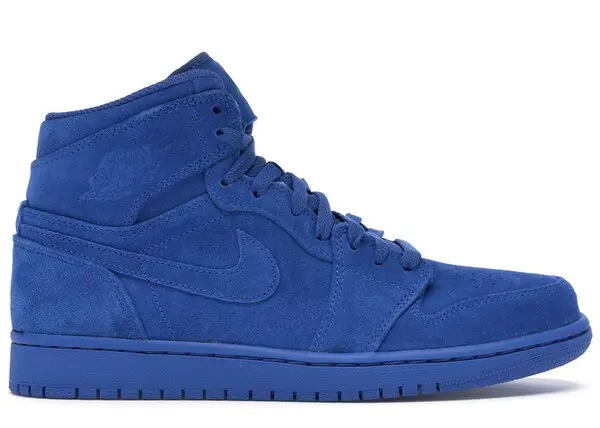 JORDAN 1 Retro High Blue Suede - Team Royal