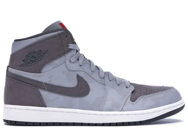 JORDAN 1 Retro High Camo 3m Sneakers - Wolf Grey/dark Grey/white