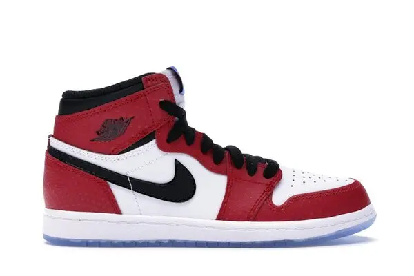 JORDAN 1 Retro High Spider-man Origin Story - Gym Red/black/white