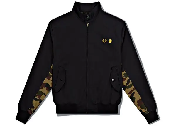 A BATHING APE X Fred Perry Harrington Jacket