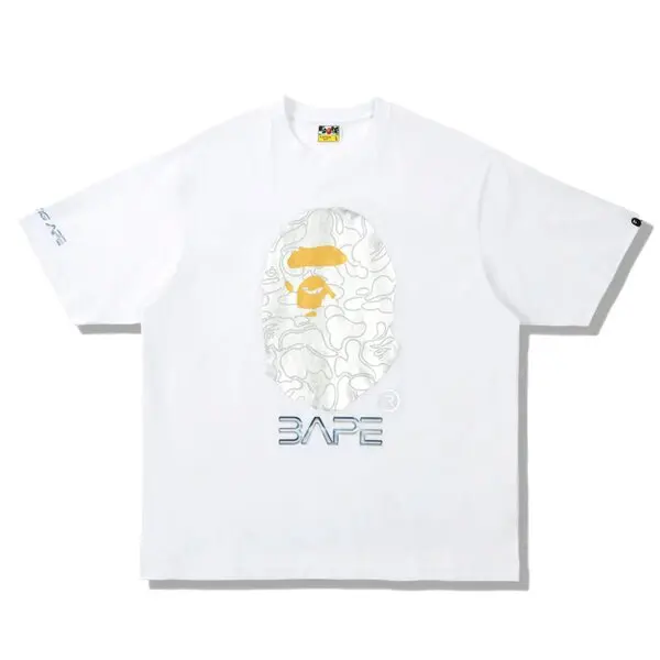 A BATHING APE X Hajime Sorayama Ape Head Tee Shirt - White