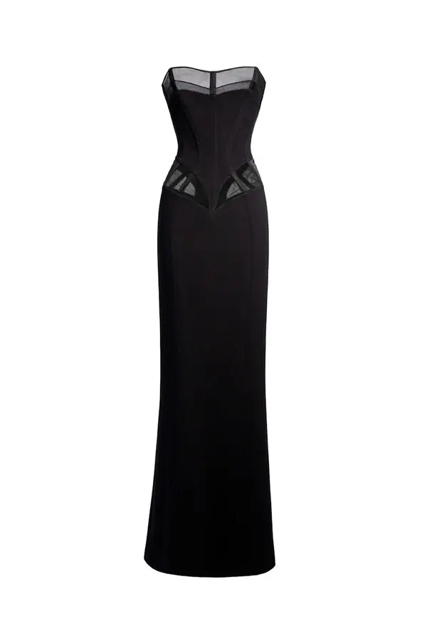 MUGLER H&m Strapless Evening Gown