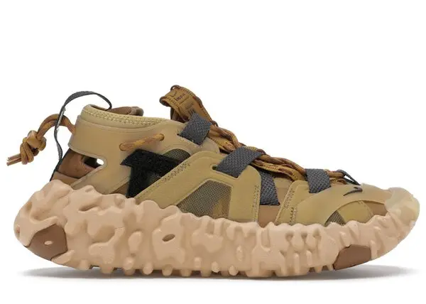 Nike Ispa Overreact Sandal - Wheat Gold/brown