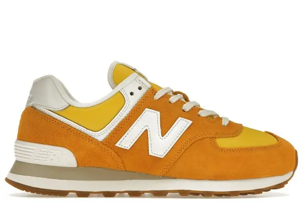 NEW BALANCE 574 Retro Bright Pack - Orange/yellow/white