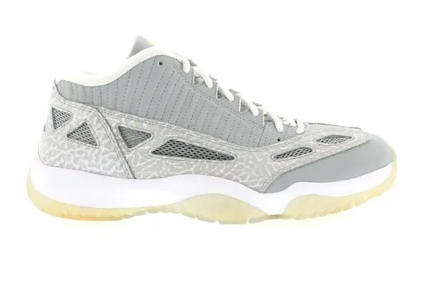 JORDAN Retro Low Ie Sneaker - Silver/zest/white