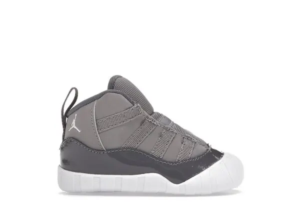 JORDAN 11 Retro Crib Bootie - Medium Grey