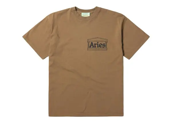 Aries Temple Short Sleeve Tee Shirt