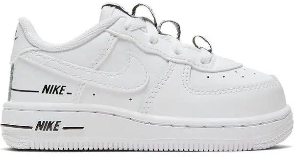 Nike Air Force 1 Low Double Air Sneakers - White/blackone-colorwhite