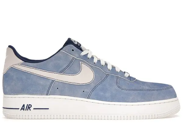 Nike Force 1 Low Sneakers - Blue Void/sail