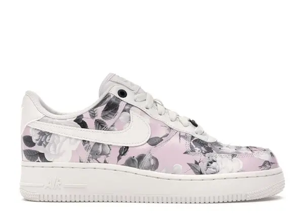 Nike Air Force 1 Low Floral Sneakers - Summit White
