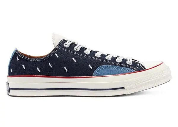 CONVERSE Chuck Taylor All Star 70 Ox Indigo Boro - Midnight Navy Blue/egret/garnet