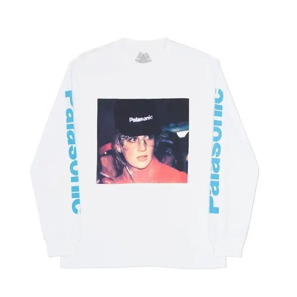 PALACE P.o.w. Long Sleeve Tee Shirt - White