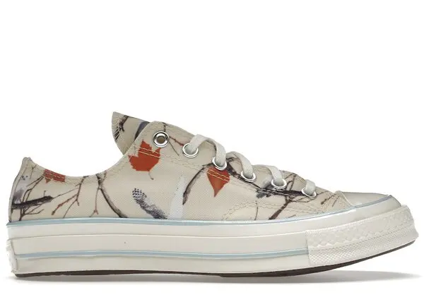 CONVERSE Chuck Taylor All Star 70 Ox Golf Wang Owl Camoin - Egret/corydalis Blue