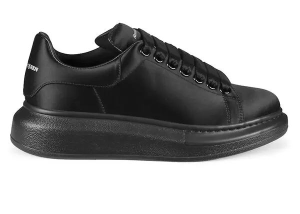 Alexander McQueen Oversized Satin Sneakers