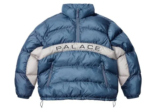 PALACE Ripstop Arc Puffer Jacket - Blue
