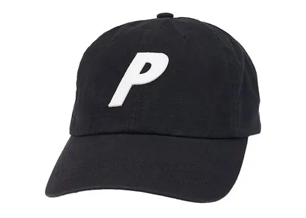 PALACE Ripstop 6-panel Cap - Black